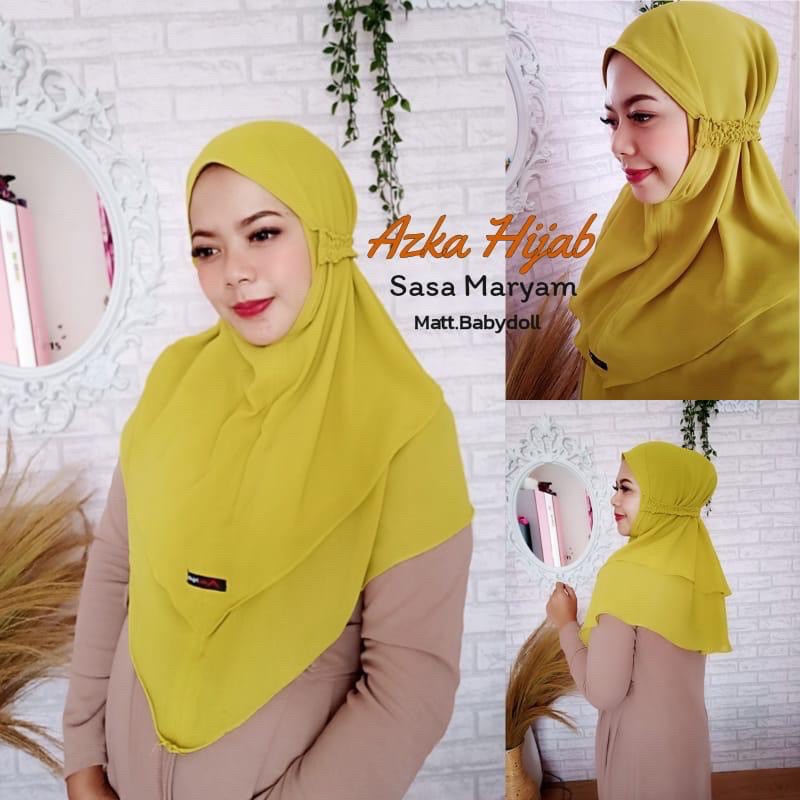 Azka | Sasa MARYAM Instant Hijab rubber strap | Shopee Malaysia