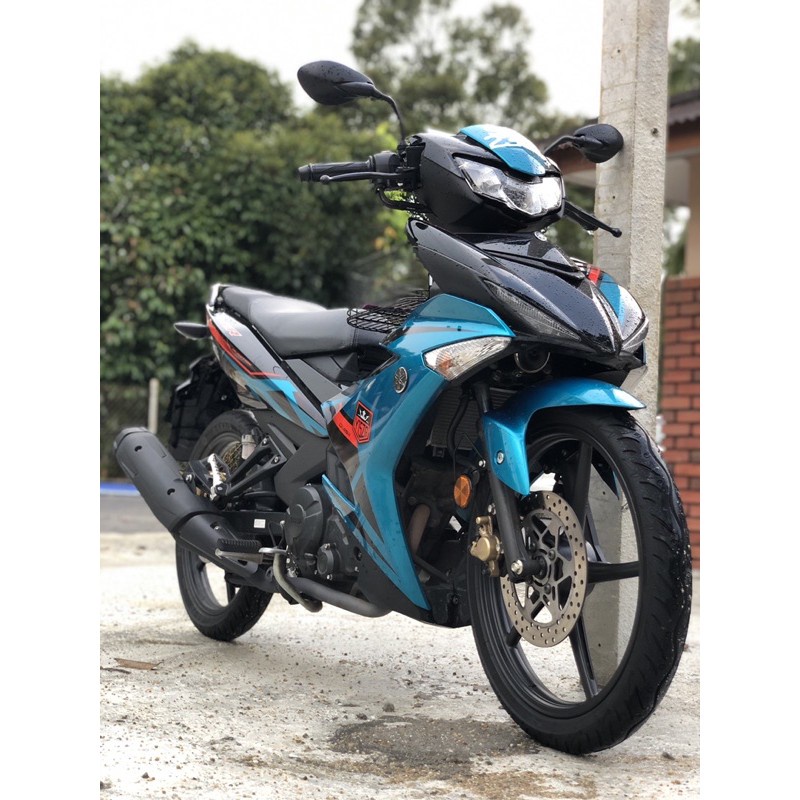 COVERSET BODYSET YAMAHA Y15 Y15ZR YSUKU V2 100% ORIGINAL HLY CYAN TITAN ...