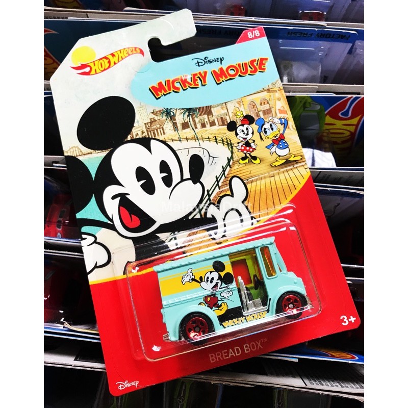 Hot Wheels Mickey Mouse Bread Box | Shopee Malaysia