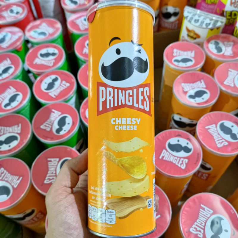 Mister Potato Crisp & Pringles Original Pizza Hot & Spicy Sour Cream ...