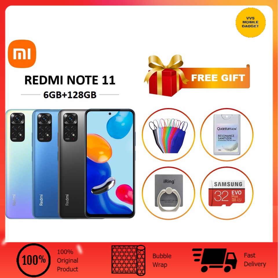 Xiaomi Redmi Note 11 Android Smartphone (6GB + 128GB)(READY STOCK ...