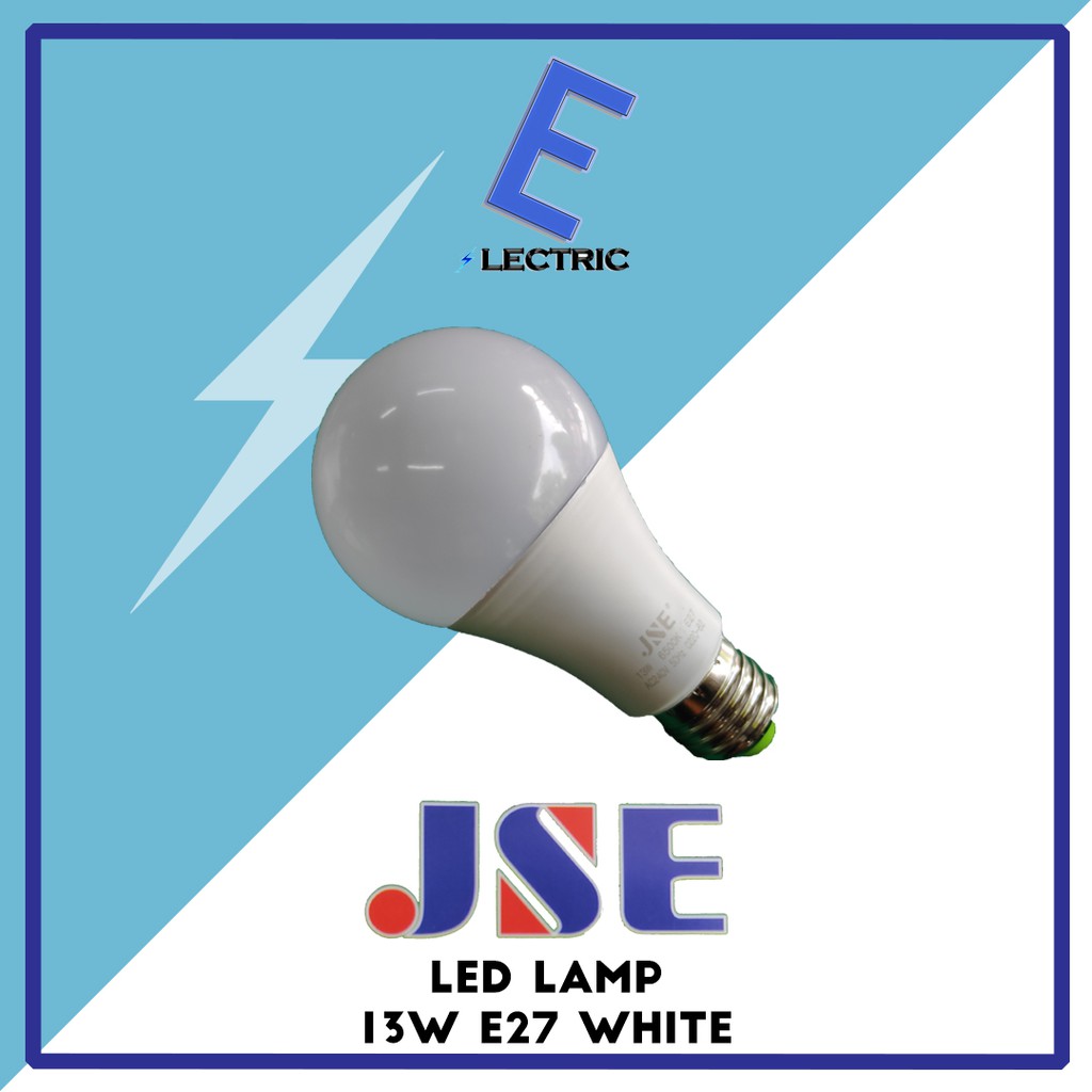 JSE High Power LED Light Bulb Lamp 13W White E27 | Shopee Malaysia