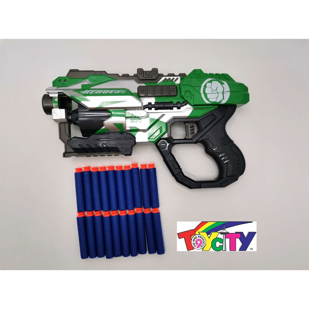 AIR BLASTER SOFT PROJECTILE LAUNCHE BULLET GUN WITH 20-DARTS RAPID FIRE ...