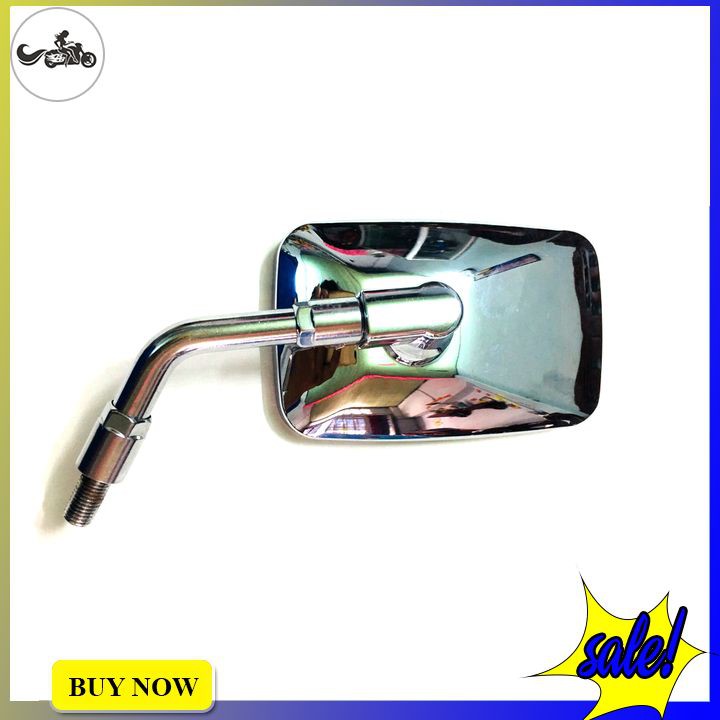 Large Stainless Steel Square Glass for all types of motorbikes | Shopee ...
