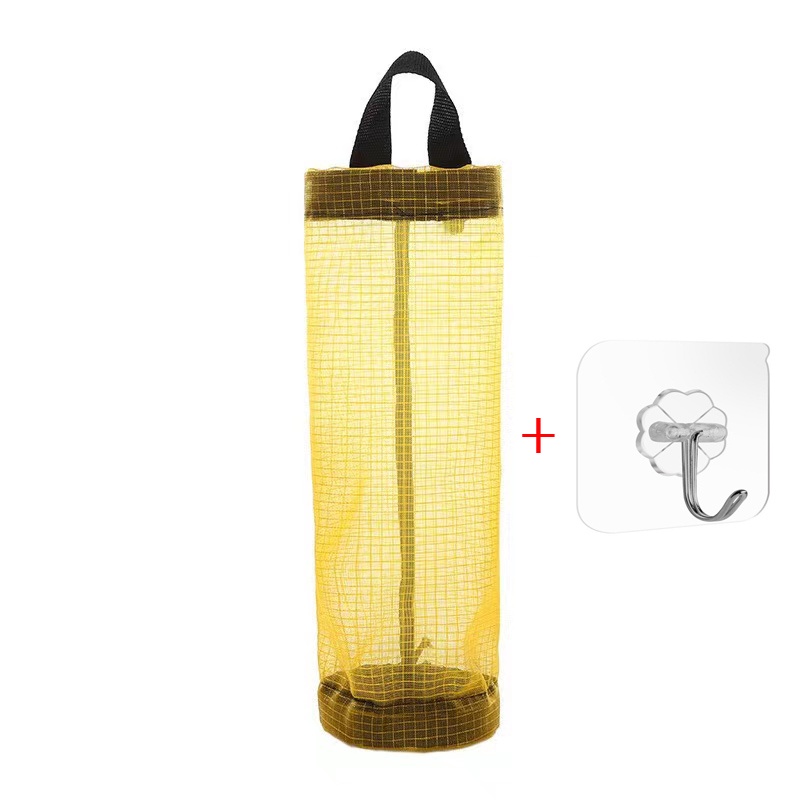 Grocery Bag Holder Wall Mount Plastic Bag Holder Dispenser Hanging ...