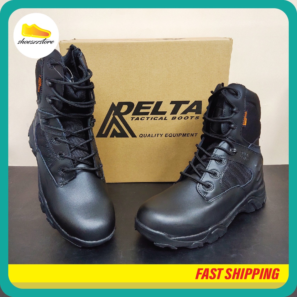 DELTA MILITARY AND TACTICAL BOOTS READY STOCK | Shopee Malaysia