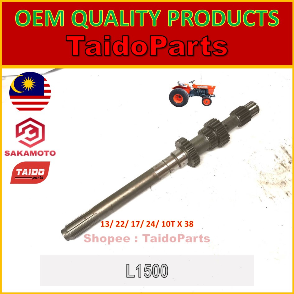 Kubota Tractor L1501 L2201 engine drive shaft clutch shaft | Shopee ...