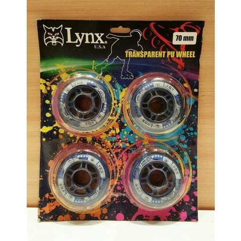 Lynx 70mm Transparent PU Wheels | Shopee Malaysia