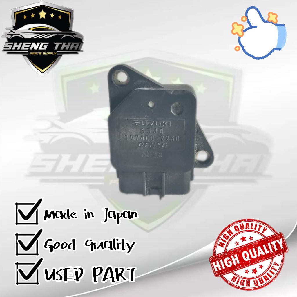 S16 SUZUKI MASS AIR FLOW SENSOR METER M13A DENSO SWIFT(NO WARRANTY ...