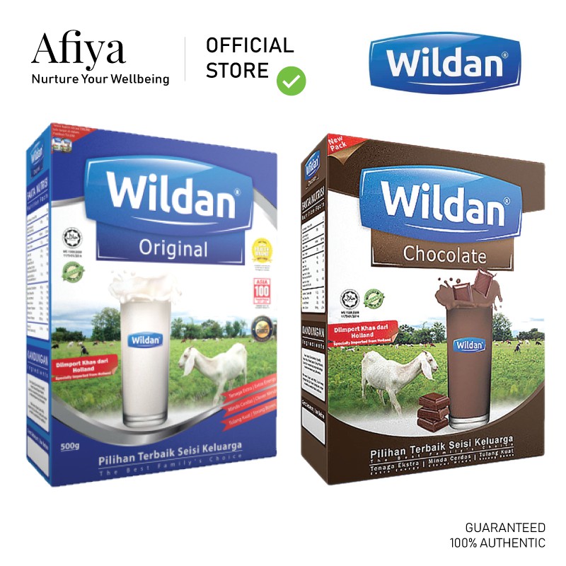 Susu Kambing Wildan - Original & Chocolate (500g) | Shopee Malaysia