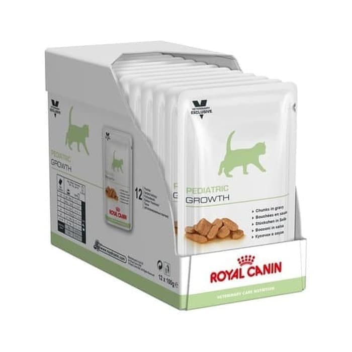 Royal Canin Pediatric Growth Pouch 1 Box (contents 12 Sachets) | Shopee ...