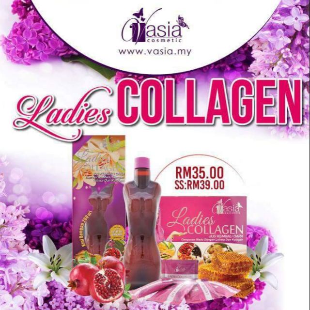 VASIA LADIES COLLAGEN JUS / SACHET ( OFFER ) | Shopee Malaysia