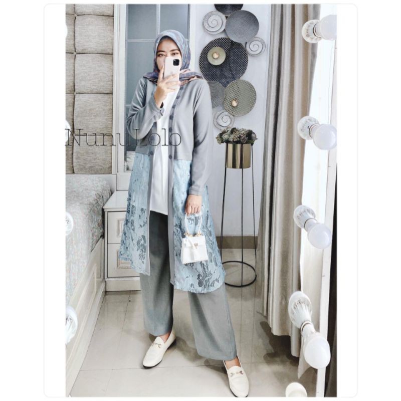 Inner Culottes Tunic Suit Set By NunuLolo | Shopee Malaysia