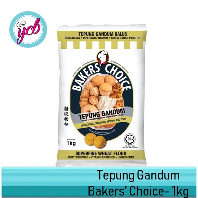 Tepung Gandum Bakers' Choice 1kg | Shopee Malaysia