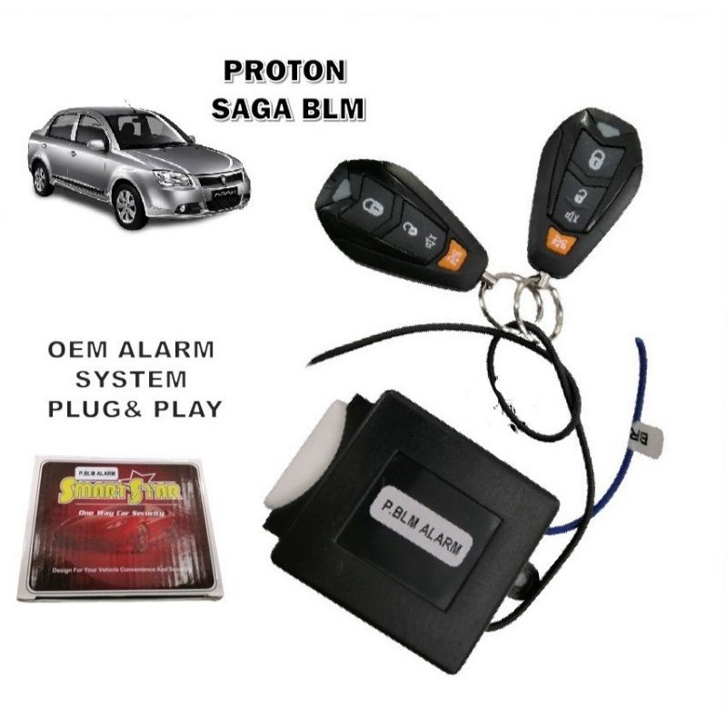 Proton Saga BLM / FL / FLX Oem Alarm System Plug&Play Half Set | Shopee ...