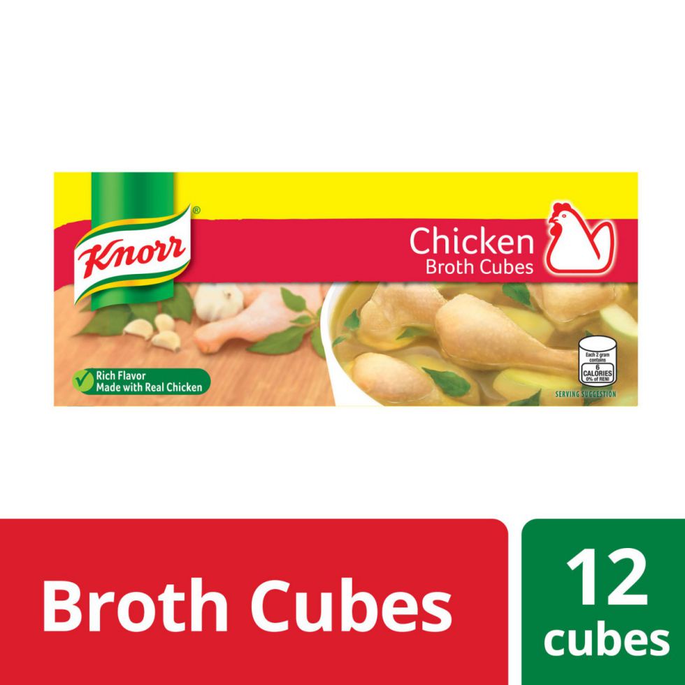 Knorr Chicken Broth Cubes 120g (12 Cubes x 10g) | Shopee Malaysia