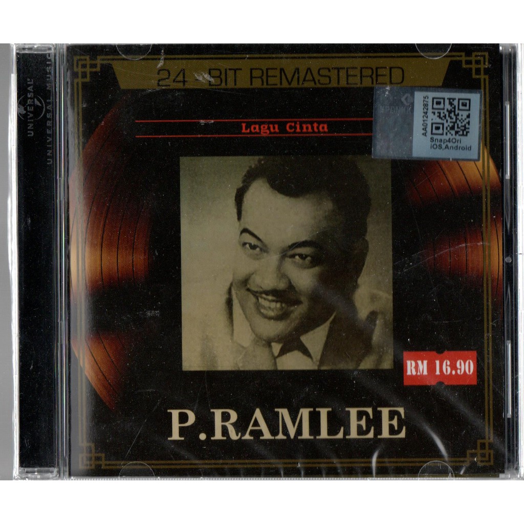 Album CD P.Ramlee : Lagu Cinta (CD / 12 Lagu-Lagu / 24-BIt Remastered ...