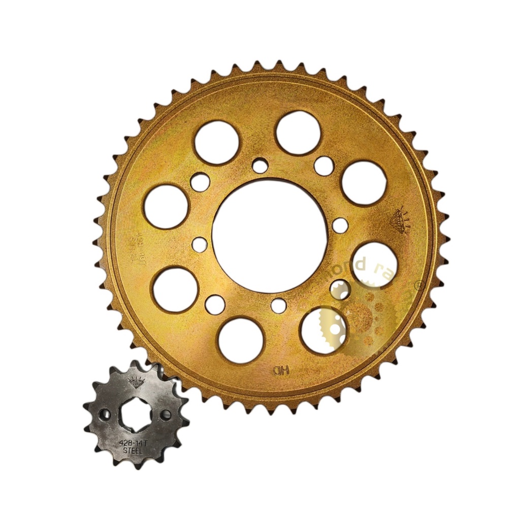 RXZ/LC135/Y125Z/VF3I 428 DIAMOND RACING SPROCKET HEAVY DUTY COLOUR ...