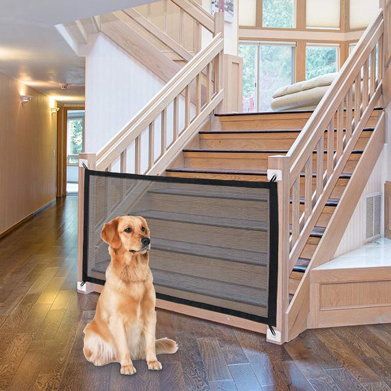 Pet Dog Fence Gate Isolation Net Mesh For Indoor 90*70cm / 180*70cm ...
