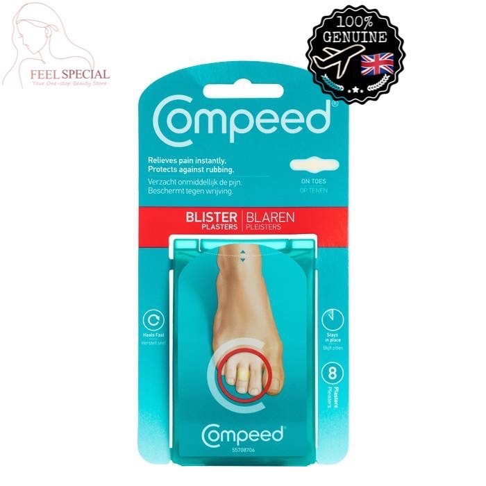 ️ UK | COMPEED Blister Plasters - For Toes (1 Plaster / 1 Box of 8 ...