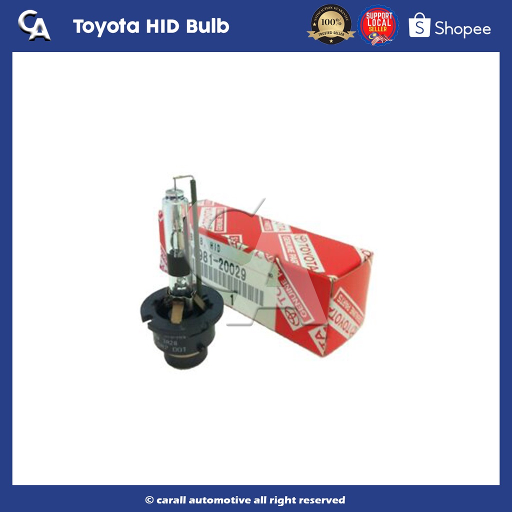 Toyota OEM HID Bulb D4S D4C D2S D2C D2R 6000K 8000K 4300K For Vellfire ...