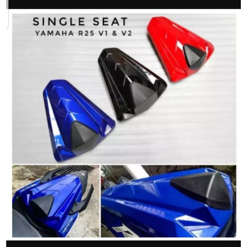 R25 V1 V2 SINGLE SEAT COVER Yamaha R25 V1 V2 Single Seat Cowl Cover ABS ...