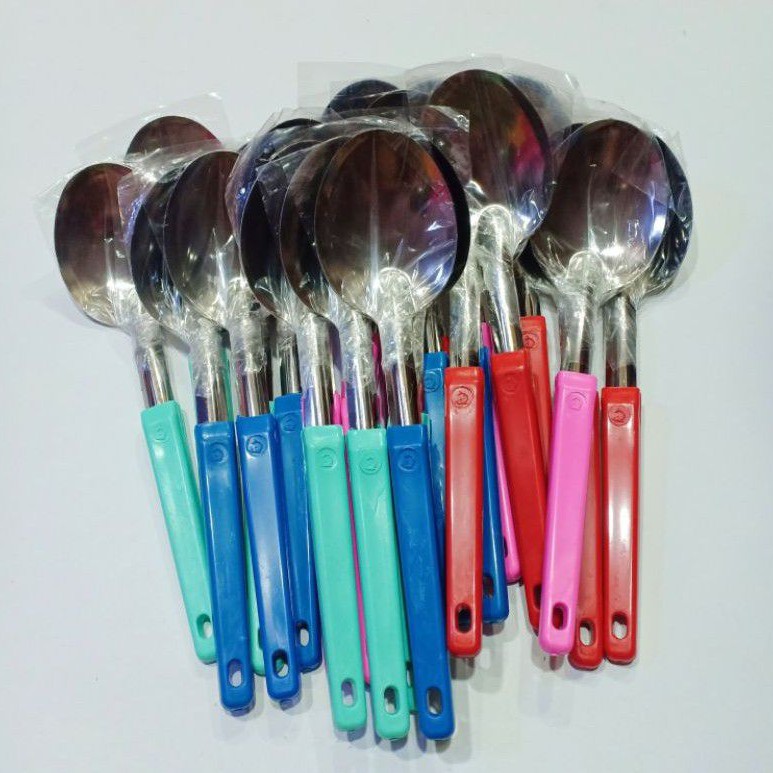 Senduk Kuah Bertangkai Senduk Curry With Color Handle | Shopee Malaysia