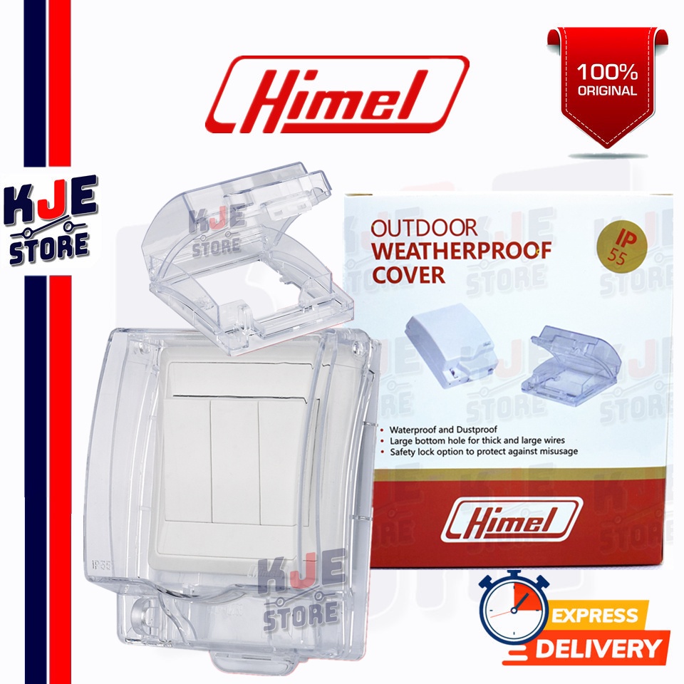 HIMEL IP55 Outdoor Weatherproof Cover - Waterproof Dustproof Soket ...