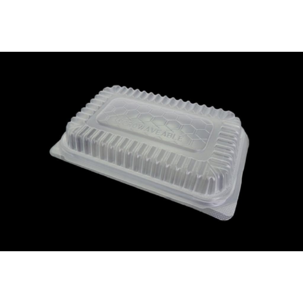 TOLI TPI-100- SMALL PP Lunch Box [ 100pcs± ] Disposable Plastic Food ...