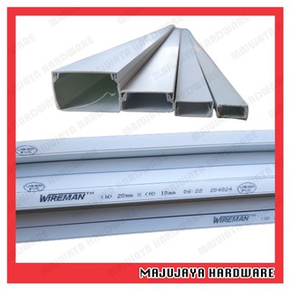 6FT PVC Wiring Casing Electrical Casing Trunking Wire Casing Elektik ...