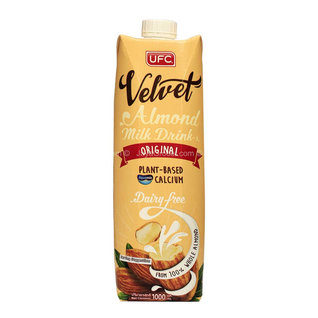 UFC VELVET ALMOND MILK ORIGINAL 1L | Shopee Malaysia