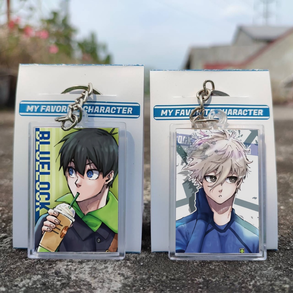 GANTUNGAN Keychain Anime Blue Lock - Ganci Anime Blue Lock - Keychain ...