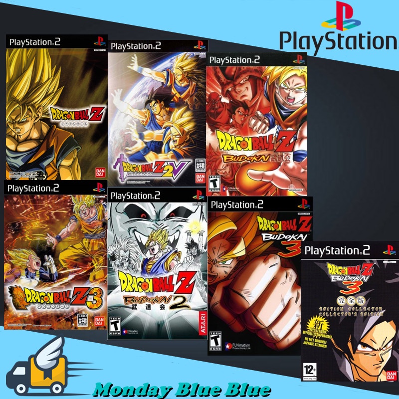 【PS2 Game】Dragon Ball Z / Dragon Ball Z 2V / Dragon Ball Z 3 / Budokai ...