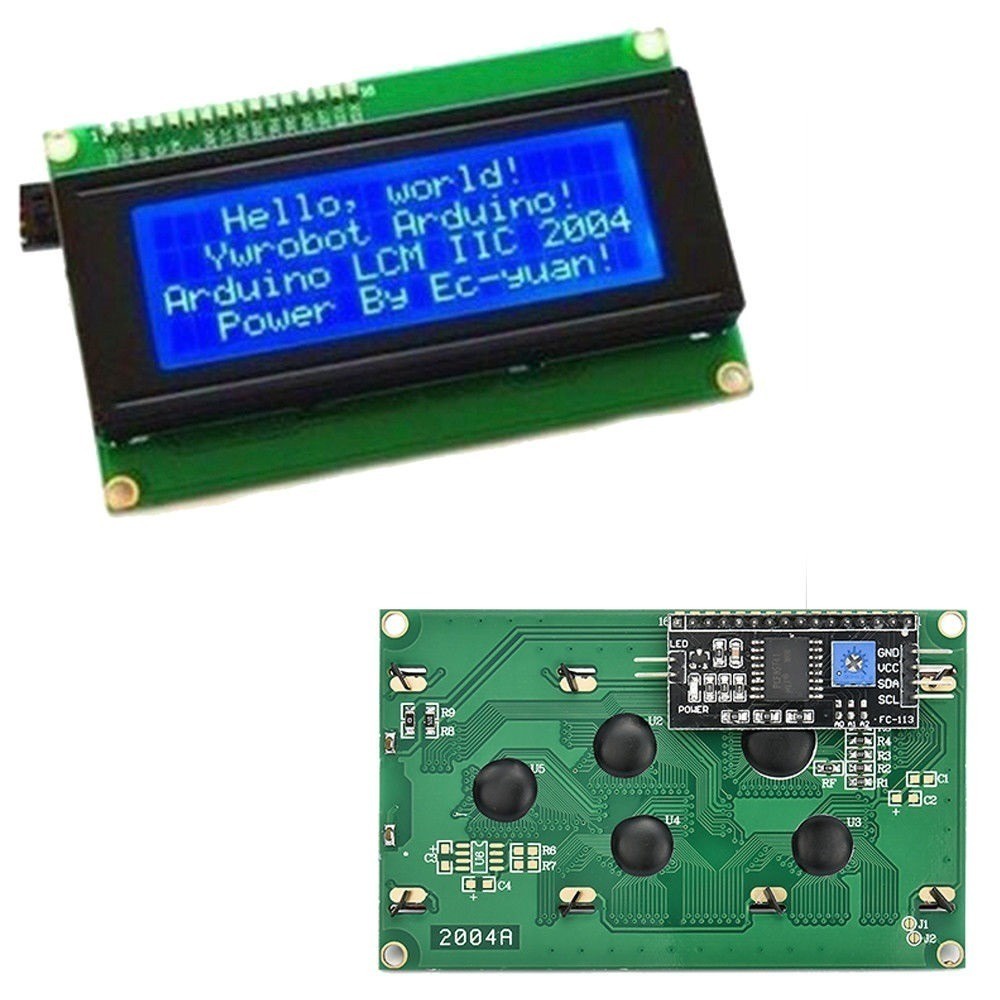 LCD1602 LCD2004 PCF8574 Serial IIC I2C Liquid Crystal Display Module ... LCD1602 LCD2004 PCF8574 Serial IIC I2C Liquid Crystal Display Module ...