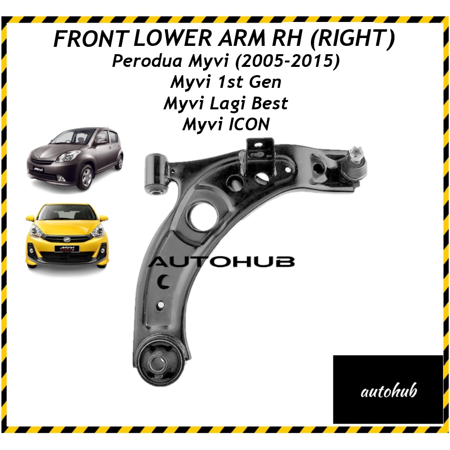 Daihatsu Myvi 2005 - 2015 Lower Arm Myvi Lagi Best Myvi Icon Old Myvi ...