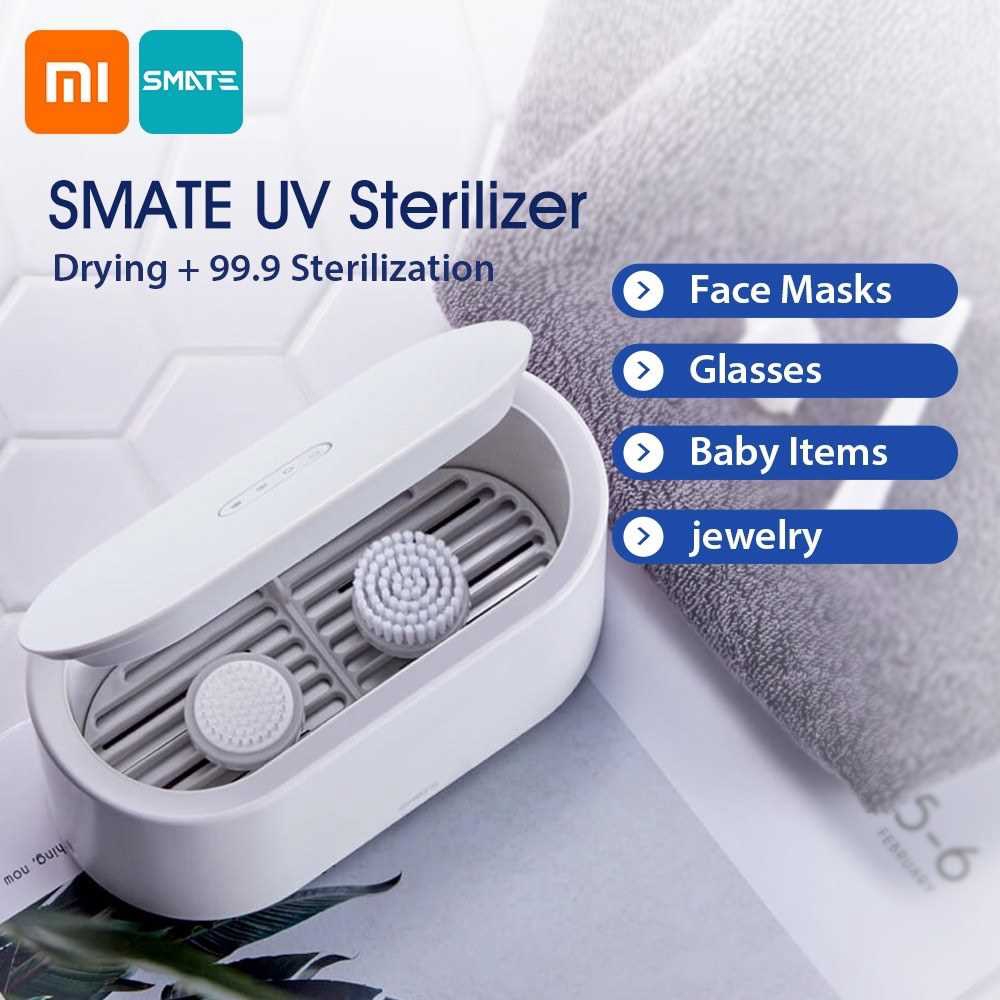 Xiaomi Smate UV Bacterial Sterilizer Box UV-C Face Mask Sterilization ...