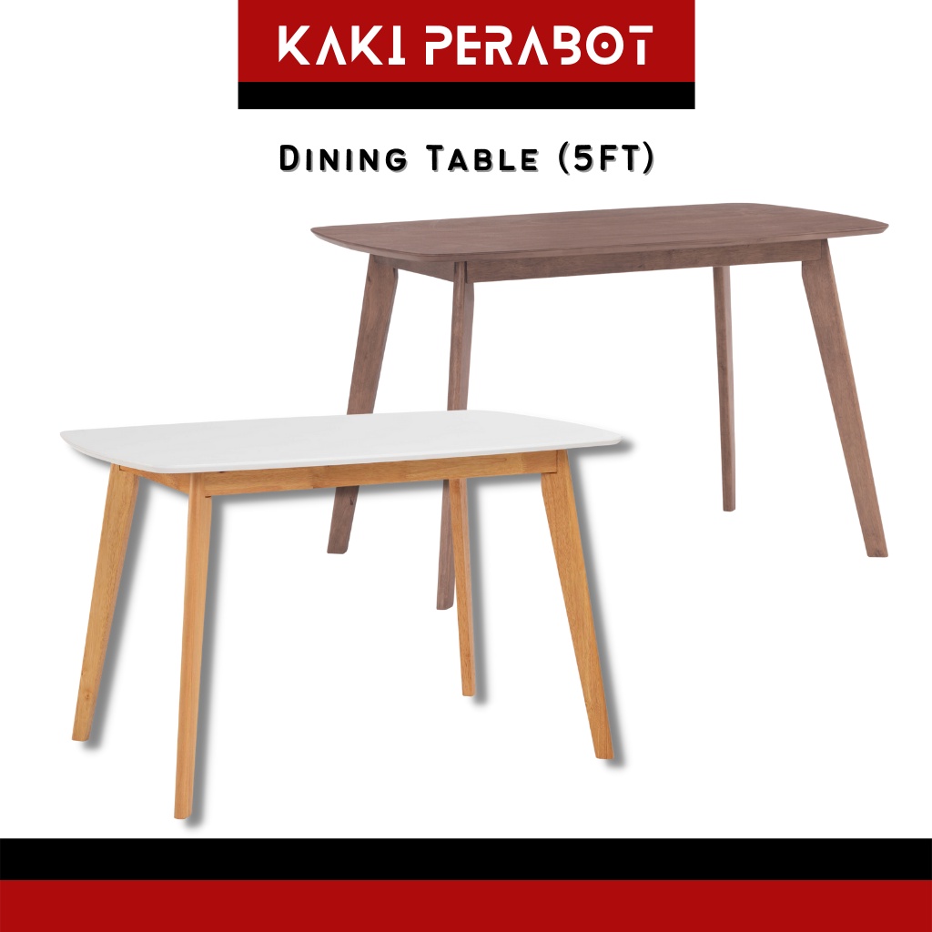 HABI Dining Table 6 Seater Dining Table 4 Seater Dining Table Meja ...