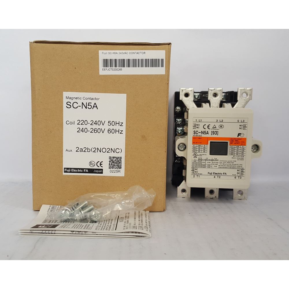 FUJI Contactor SC-N4 SC-N5A Scn4 scn5a | Shopee Malaysia