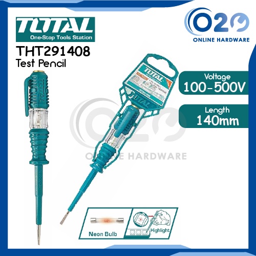💥 THT291408 Total Test Pen Electrical Heavy Duty Testpen Electric Test ...