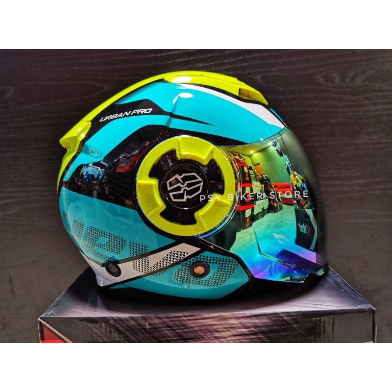 HEVO HELMET OF729/02 PGREEN/FG | Shopee Malaysia