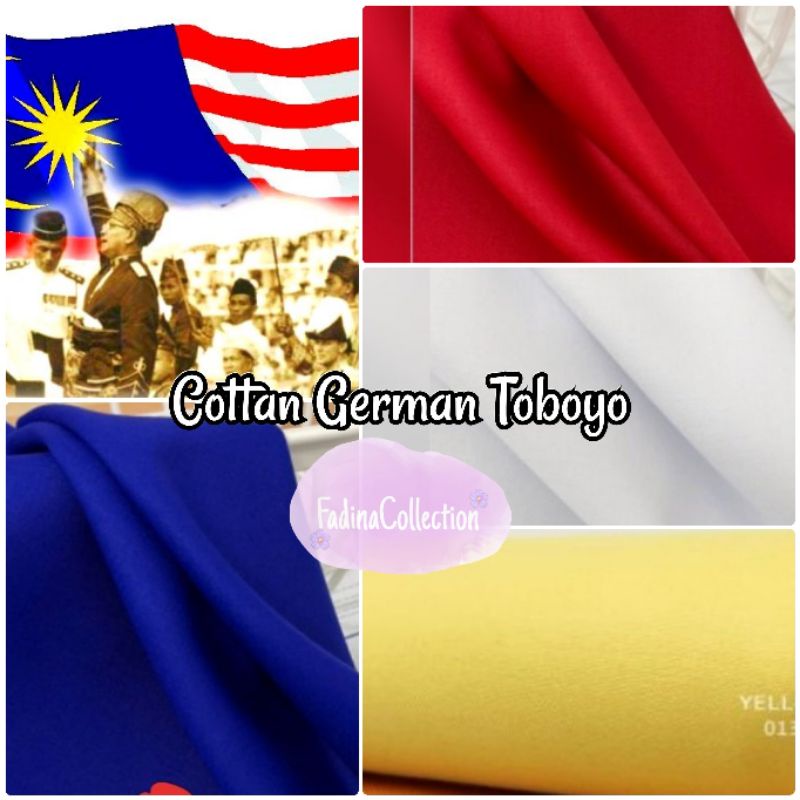 KAIN PASANG MERDEKA COTTAN GERMAN TOBOYO | Shopee Malaysia