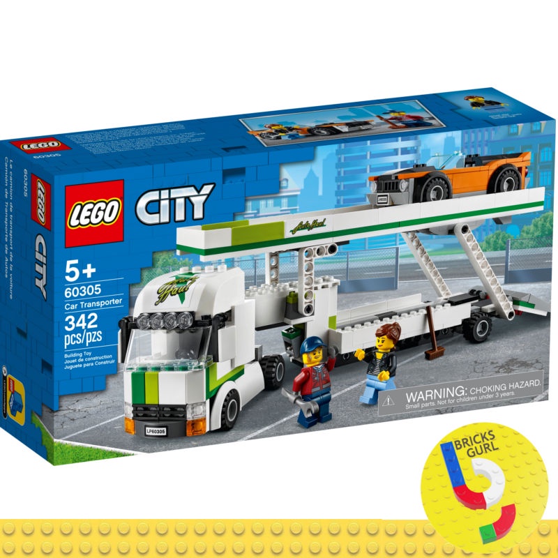 LEGO 60305 City Car Transporter | Shopee Malaysia