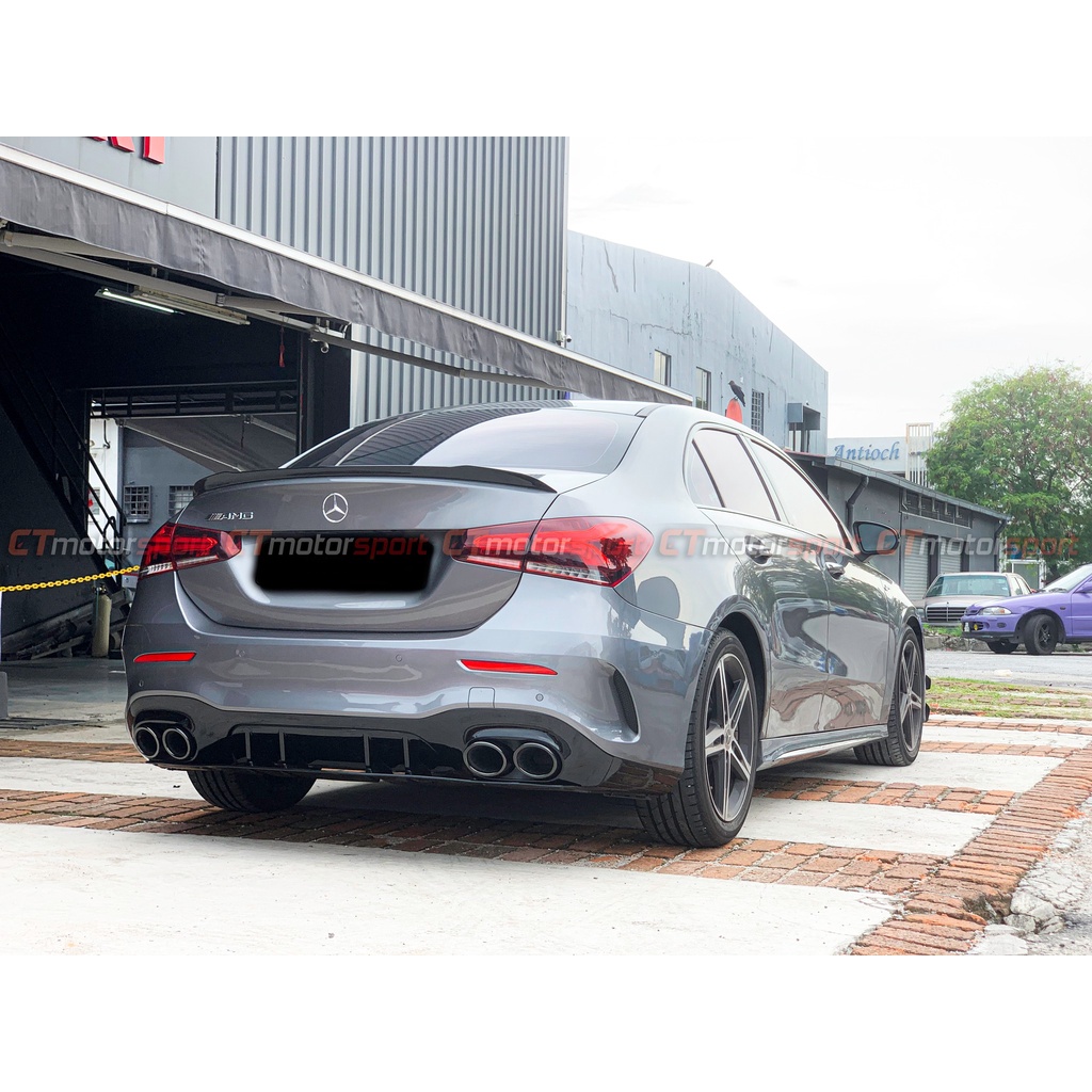 CT Concept Mercedes Benz New A Class Sedan W177 AMG Rear Boot Spoiler ...
