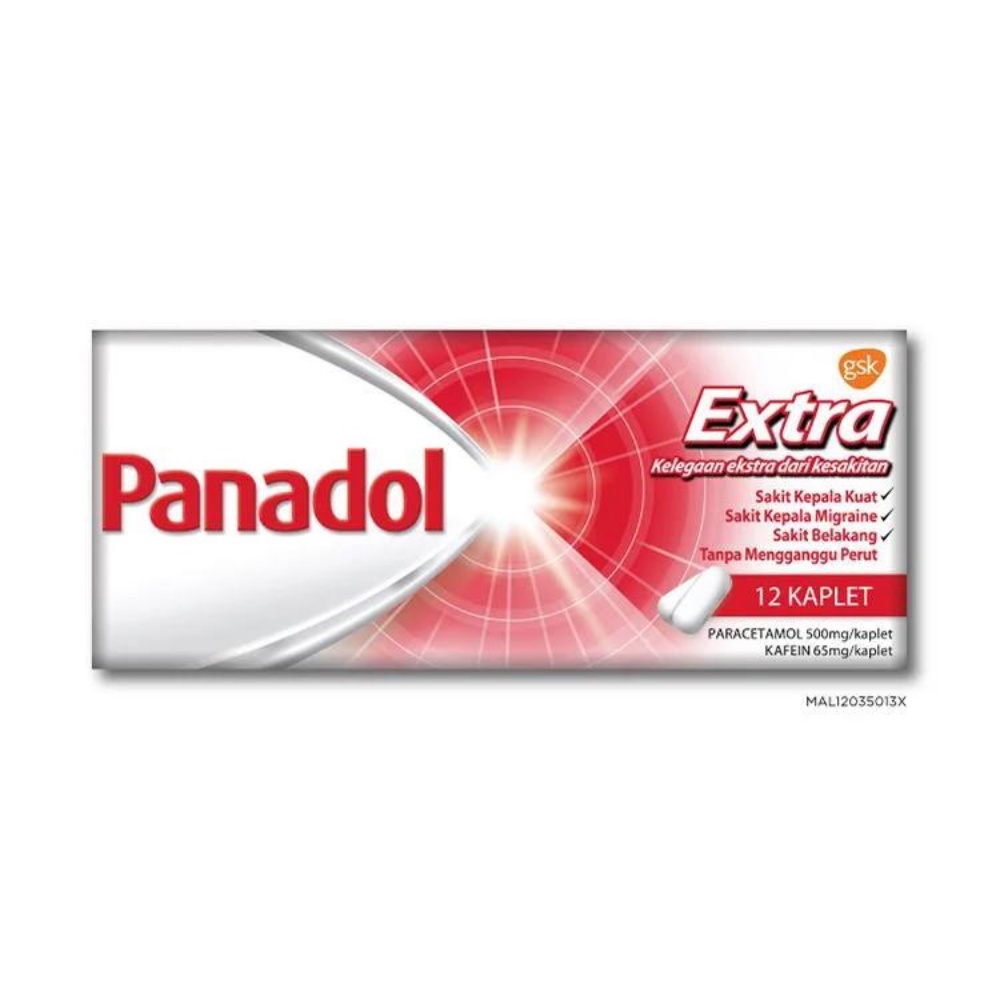 🔥Ready Stock🔥GSK Panadol Extra 12 Tablets | Shopee Malaysia