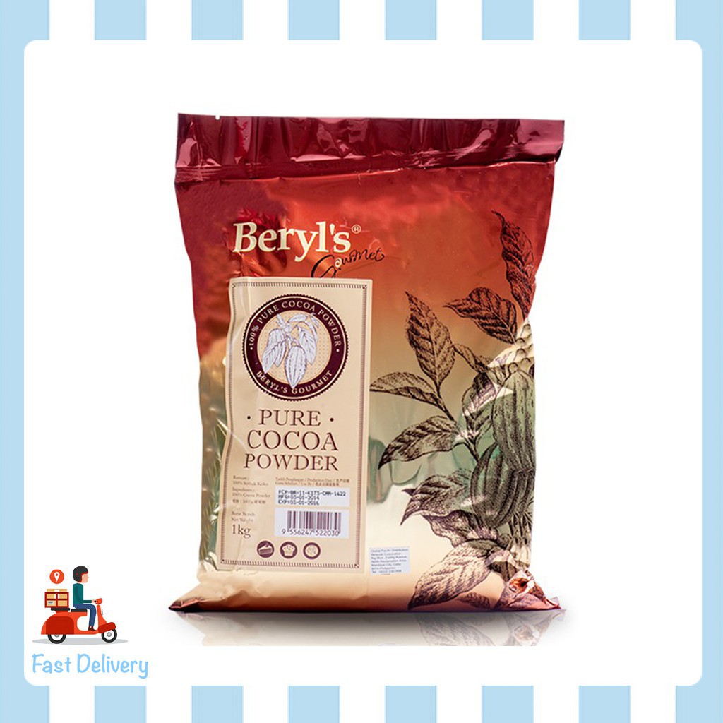 BERYL'S PURE COCOA POWDER/ SERBUK COCO (CLASSIC/ PREMIUM) 1KG | Shopee ...