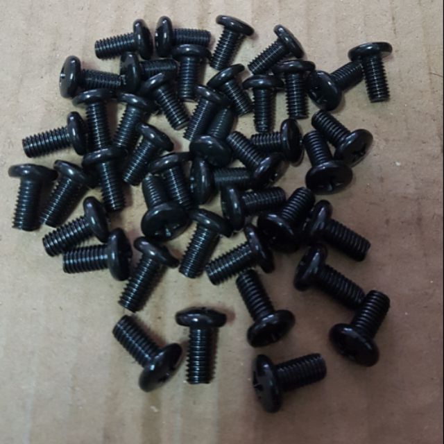 SKRU screw bunga m6 cover exzos RXZ dan 125zr dan catalyzer dan mili ...