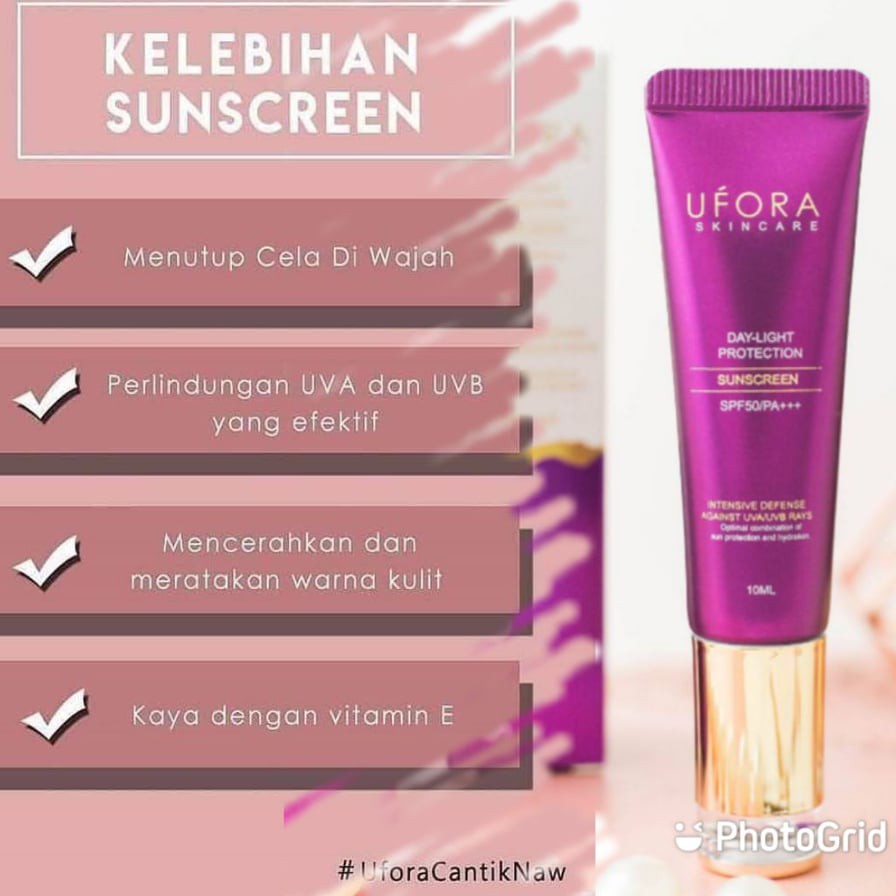🔥UFORA SUNSCREEN WITH SPF 50 🔥🔥 ORIGINAL HQ READY STOCK 🔥🔥🔥 | Shopee ...