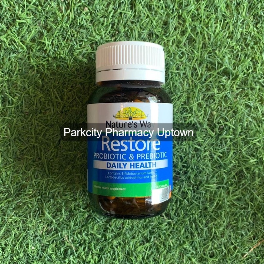 Nature's Way Restore Probiotic & Prebiotic Capsule 28s 8607 | Shopee ...