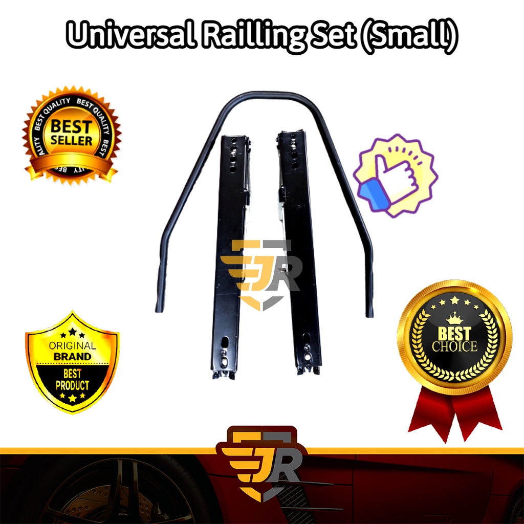 Universal Slider Rail Adjuster Racing Car Railing Set For Bucket Seat ...
