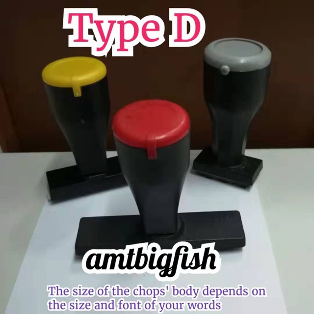 Customized Self Ink or Rubber Stamp Chop for Business and Personal ...